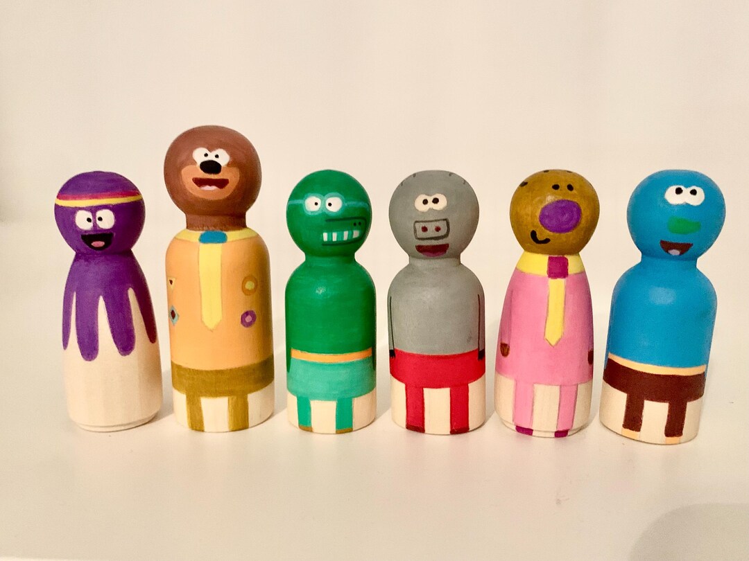 Hey Duggee Characters and Super Squirrels Characters, Kids Toys ...