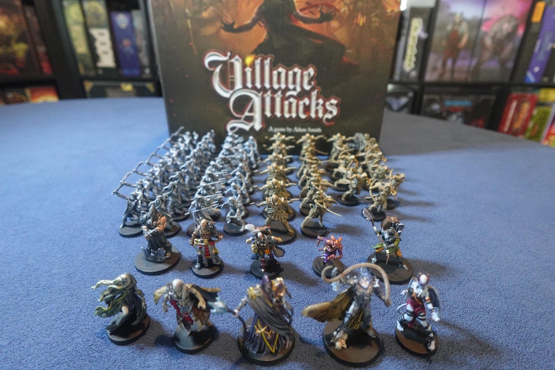 Village Attacks Painted Miniatures Service - Etsy
