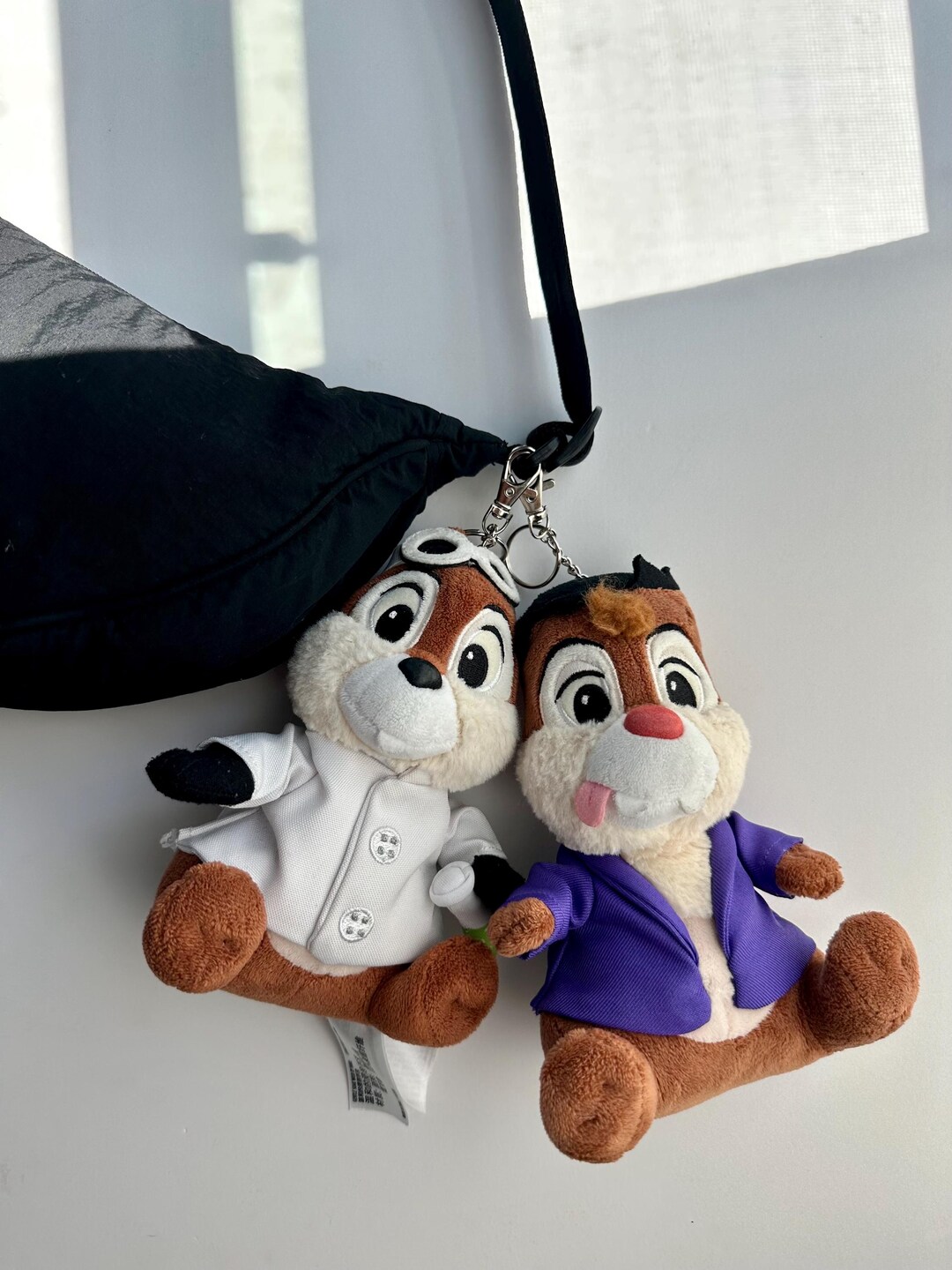 Chip and Dale Halloween Keychain Plush Frankenstein/scientist Plush - Etsy