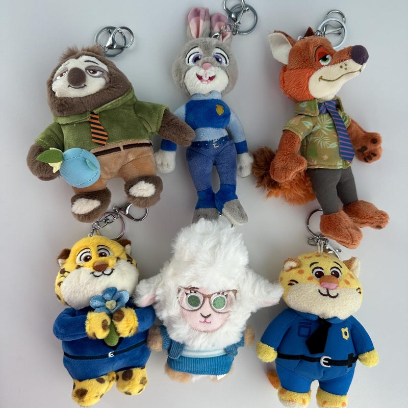 Zootopia Keychain - Etsy