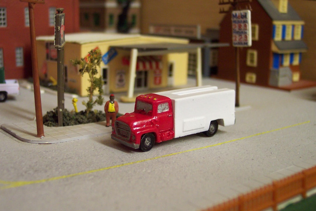 N Scale Old Style Large Service Truck N Gauge *READY TO INSTALL* Model ...