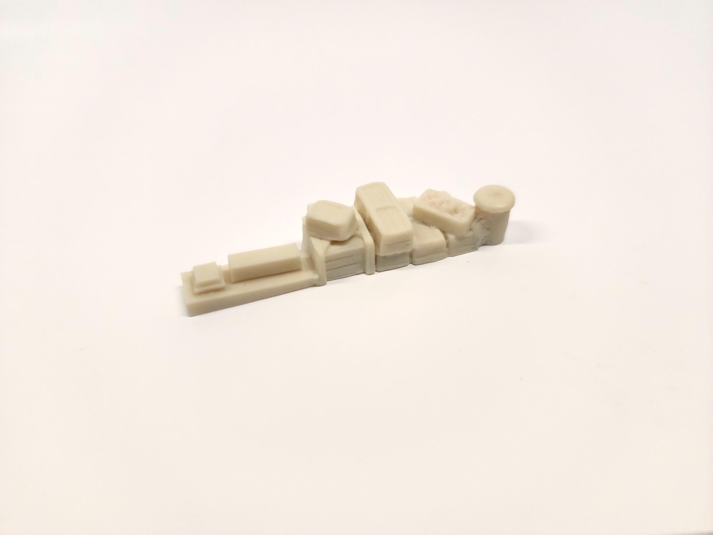 HO Scale Clutter Junk Pile Detail #5 Straight UNFINISHED Detail 1:87 ...