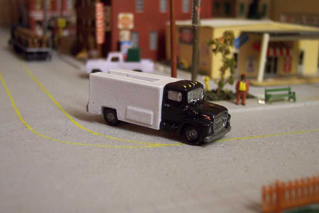 N Scale Old Style Large Service Truck N Gauge *DETAILED* Model Train ...