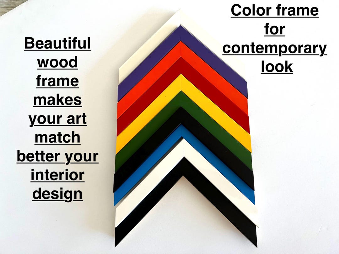 Custom Black Picture Frames Picture Frame Wood Photo Frame White Black ...
