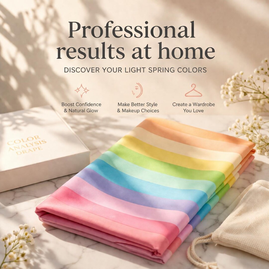 Color Analysis Drape, Seasonal Template Palette, Complete Guide for ...