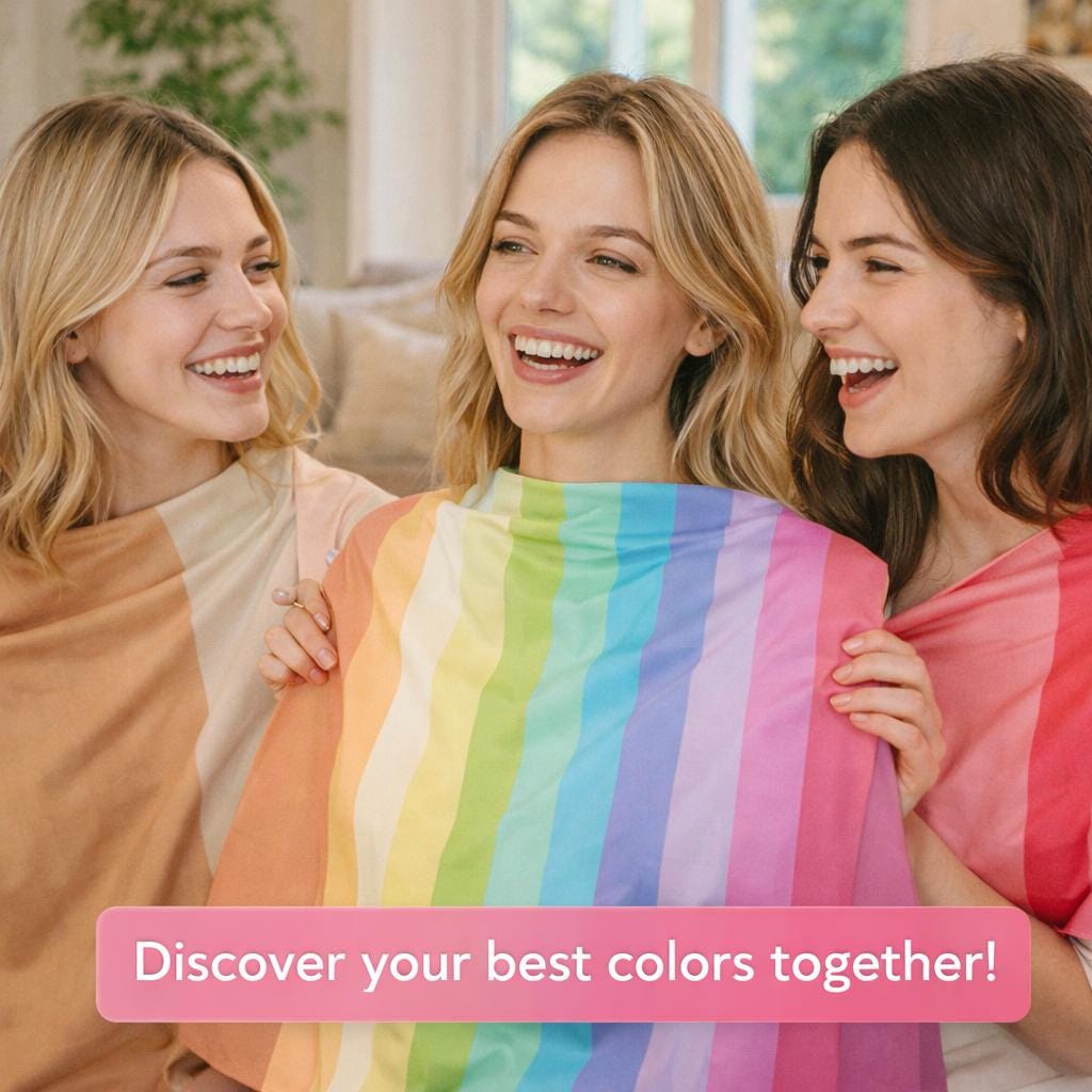 Color Analysis Drape, Seasonal Template Palette, Complete Guide for ...