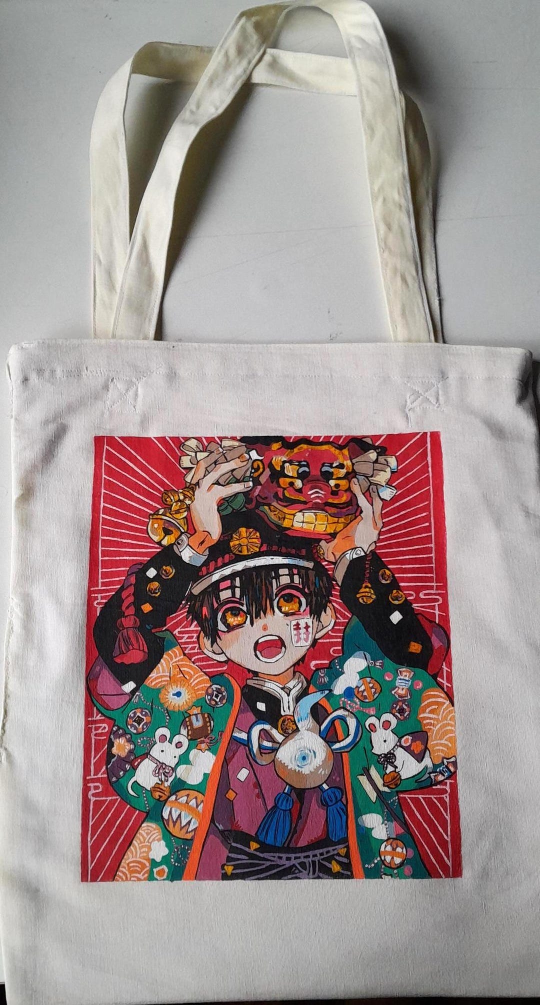 Personalized Tote Bags | Anime, K-pop, Cartoons | Hand-painted ...