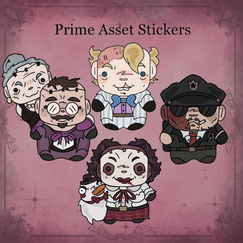 Outlast Trials - Prime Asset Stickers - Etsy