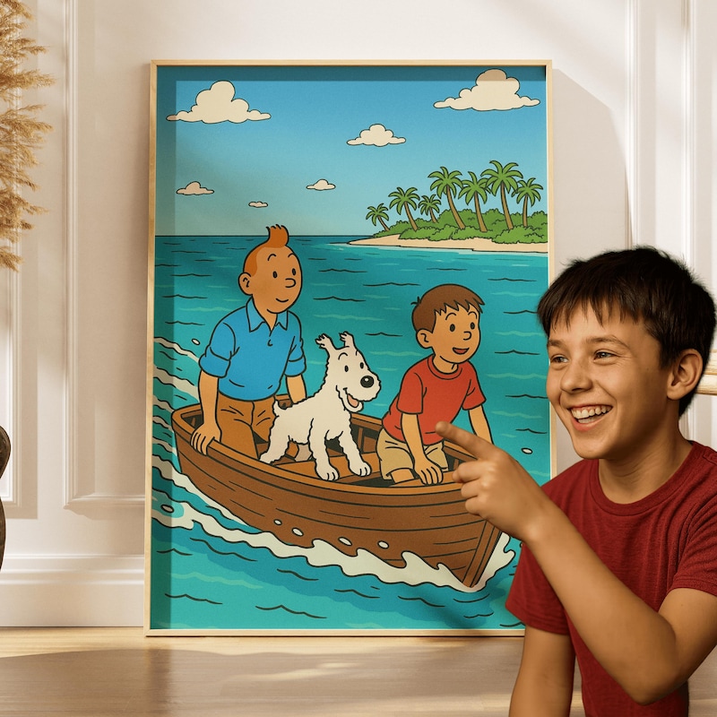 Tintin - Etsy