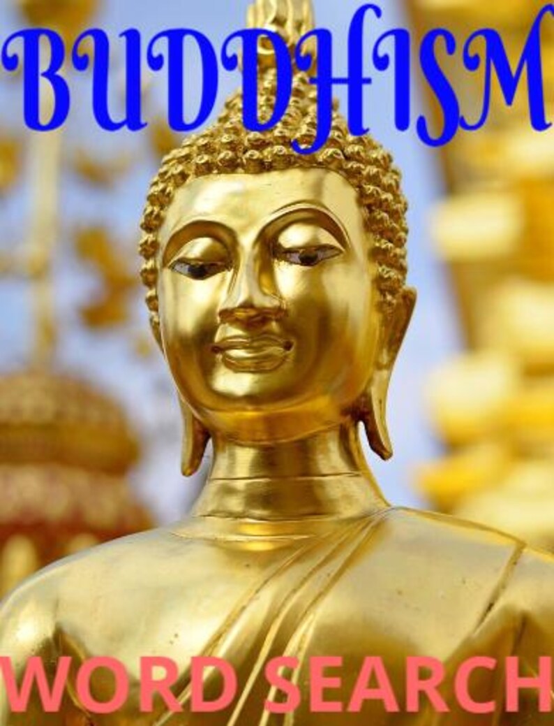 Buddhism Word Search | 30 Zen Puzzles + Answers | Mindfulness Activity ...