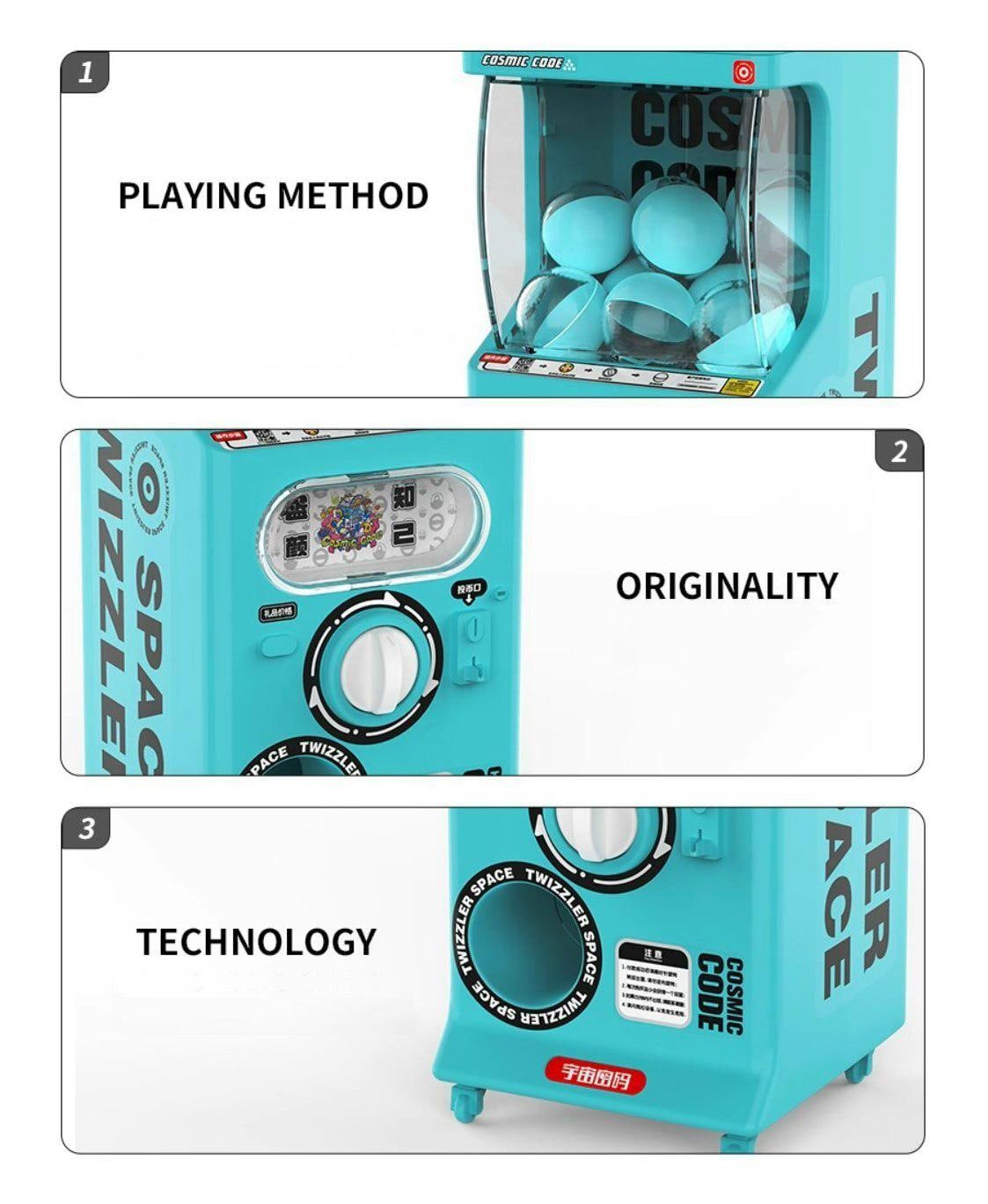 COSMIC CODE SPACE - Capsules Gashapon Vending Machines Miniature ...
