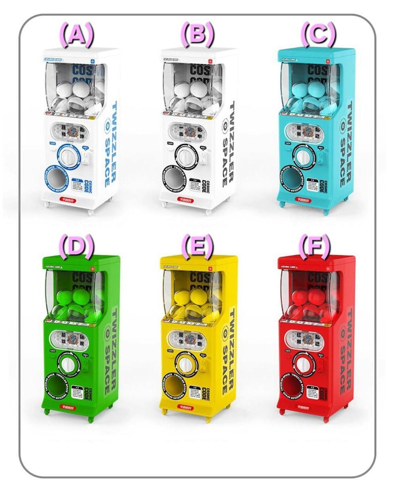 COSMIC CODE SPACE - Capsules Gashapon Vending Machines Miniature ...