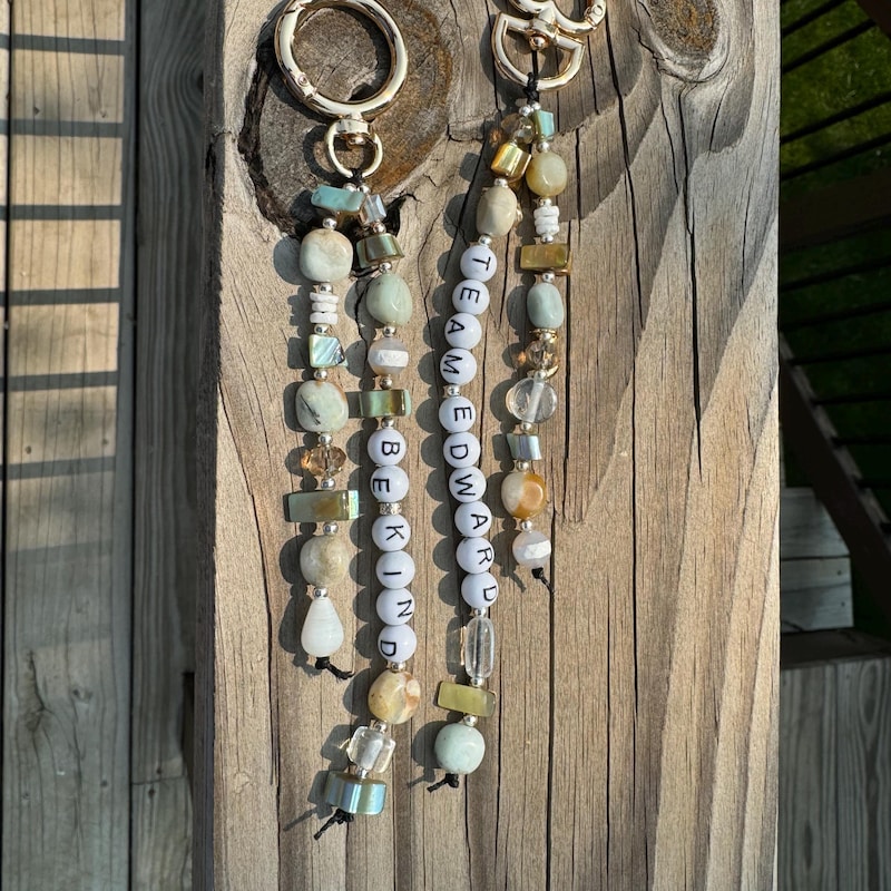 Beaded Keychains - Etsy