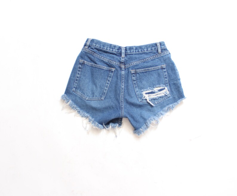 All Sizes Destroyed Ripped Distress Daisy Dukes Custom Made - Etsy