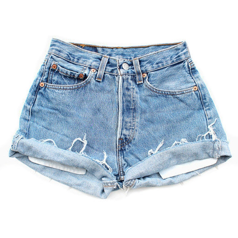 Blue Jean Shorts - Etsy