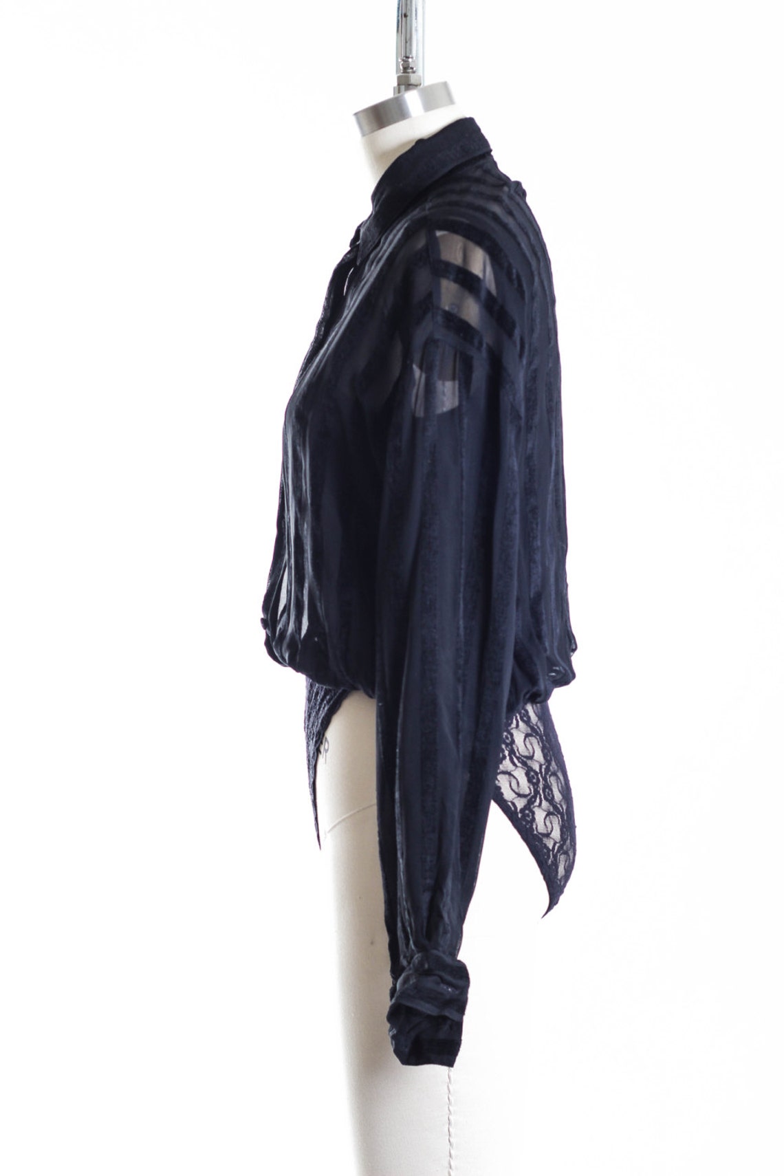 Ànue Collar Blouse Bodysuit Size Small - Etsy