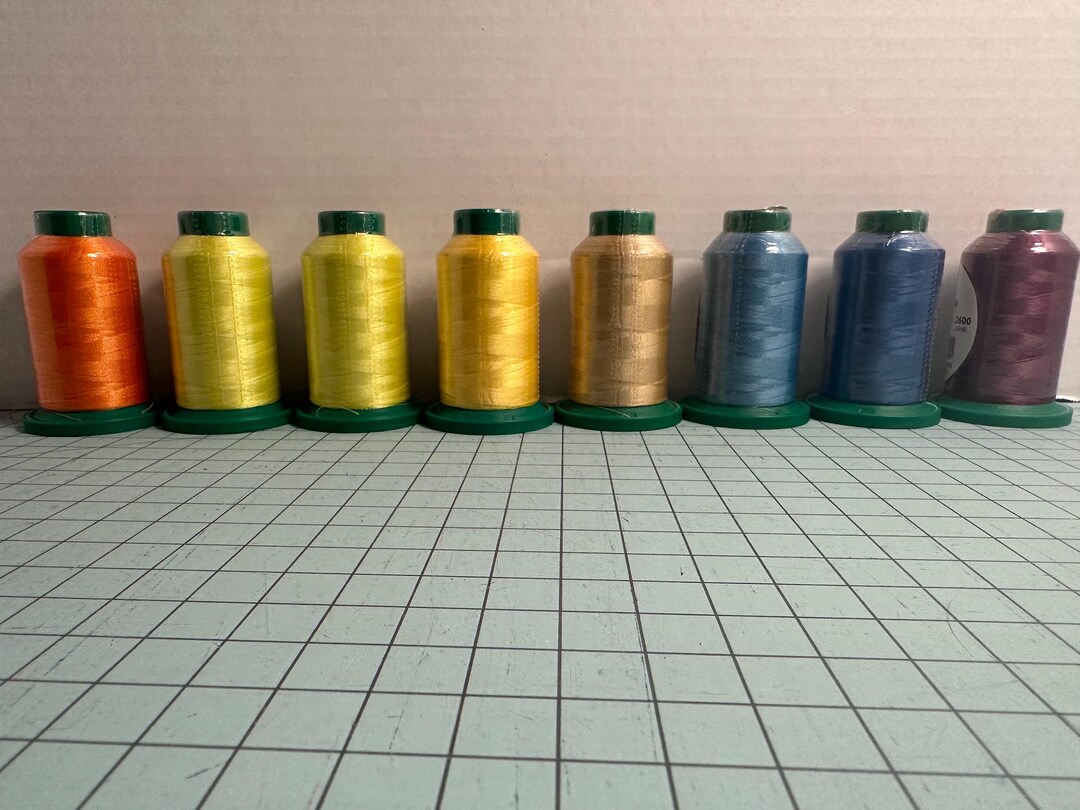 Isacord 40wt Polyester Thread 1000m Spools - Etsy