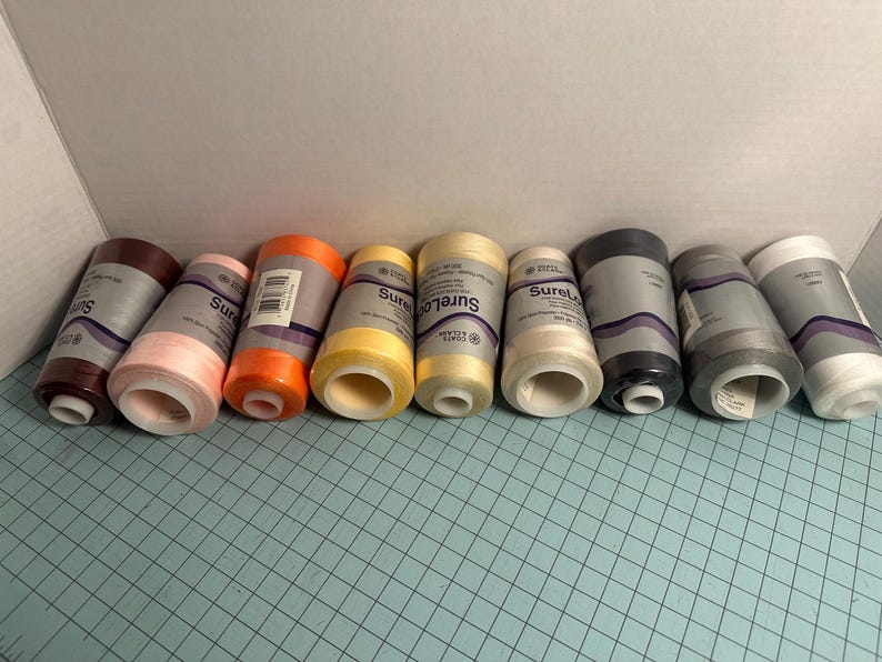 Surelock Serger Thread 3000 Yard Spools - Etsy