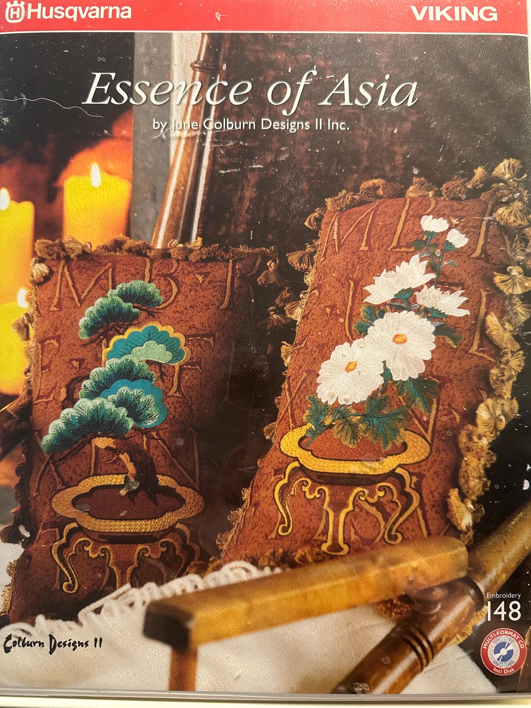 Essence of Asia by June Colburn Designs II Inc. Includes Embroidary ...