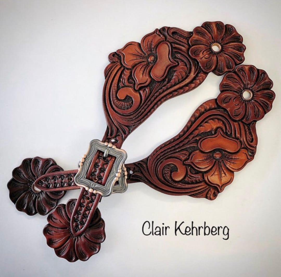 PDF Pattern Flowers Spur Straps - Etsy