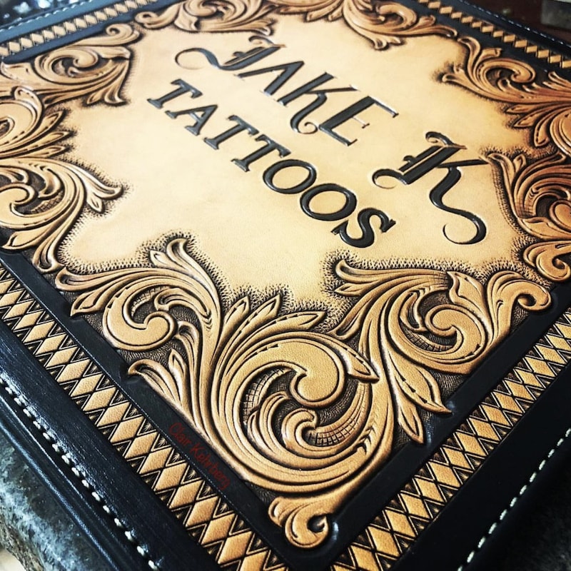 Tooled Leather Svg - Etsy