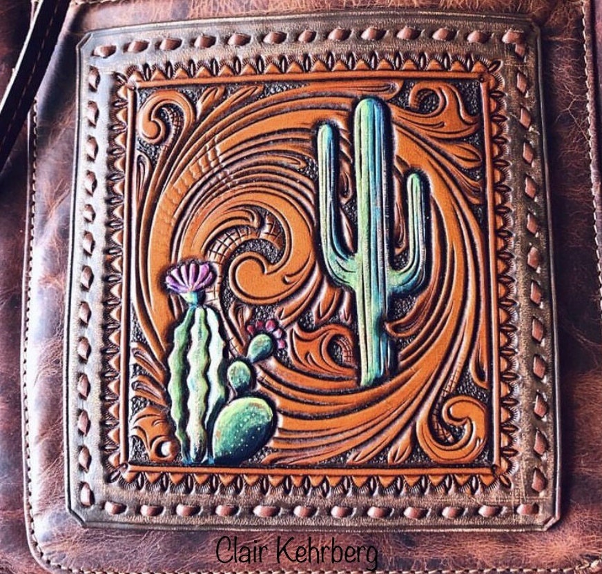 Cactus and Western Flow Pattern - Etsy