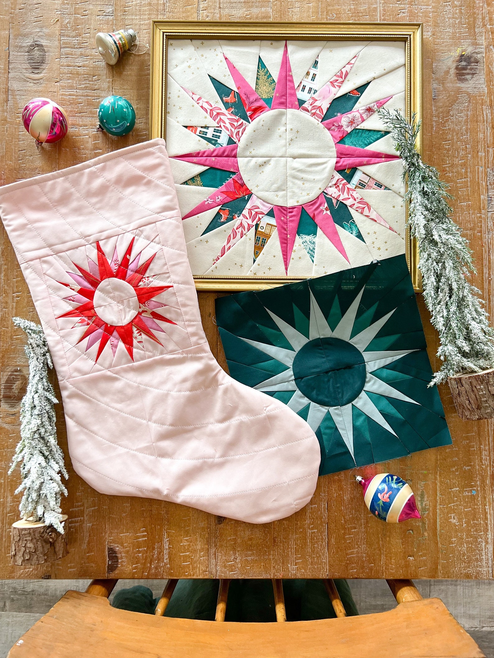 North Star FPP Quilt Block Pattern - PDF - Etsy