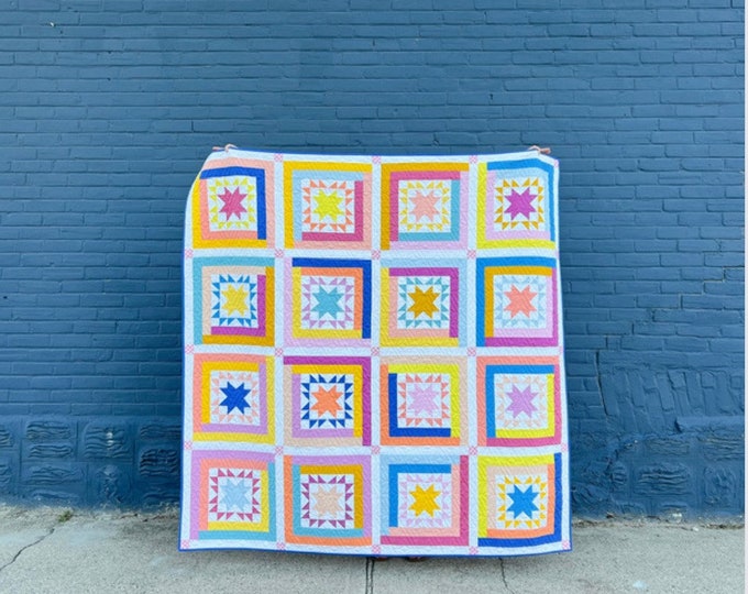 Cabin Nights Quilt Kit Pattern by Prairie Quilt Co PATTERN - Etsy