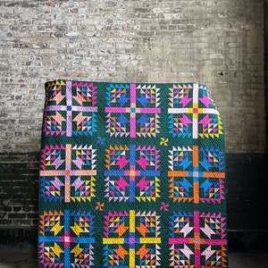 Meadowfolk PDF Quilt Pattern - Beginner, Scrap Friendly - Etsy