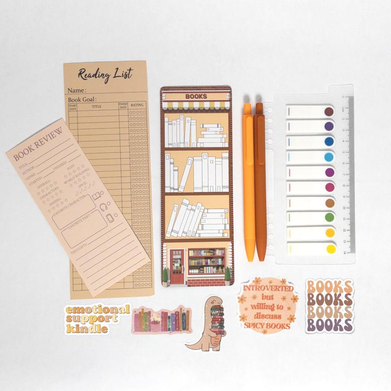 Color Rush Annotation Kit | Tabs, Bookmarks, Pens & Stickers - Etsy