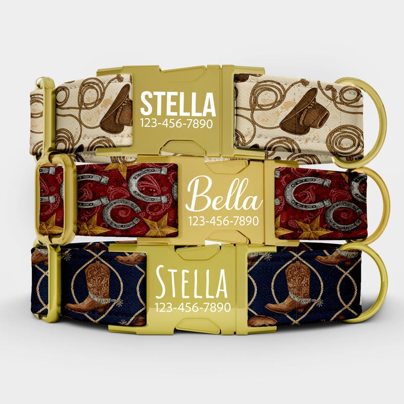 Western Dog Collars 2 - Etsy