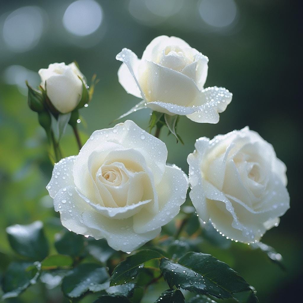White Rose Seeds | Elegant Pure Blooms for Serene Gardens, Bouquets ...