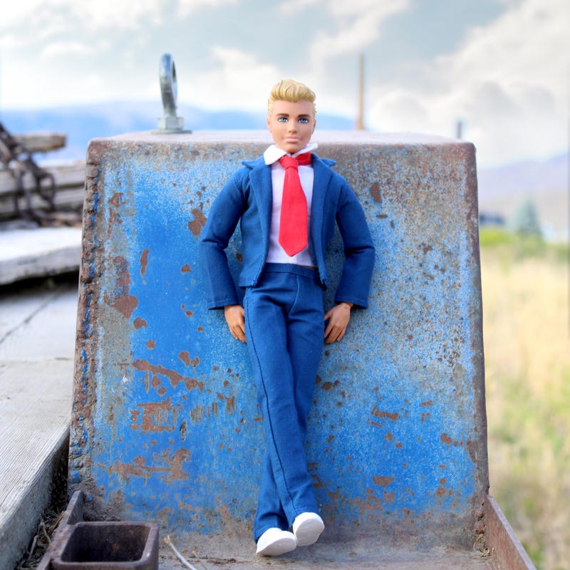 Ties for Ken Doll - Etsy