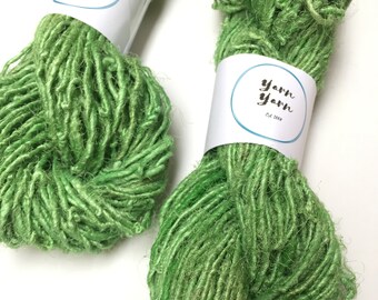 Silk Flamme Silk Yarn Weaving Yarn Crochet Yarn Natural | Etsy