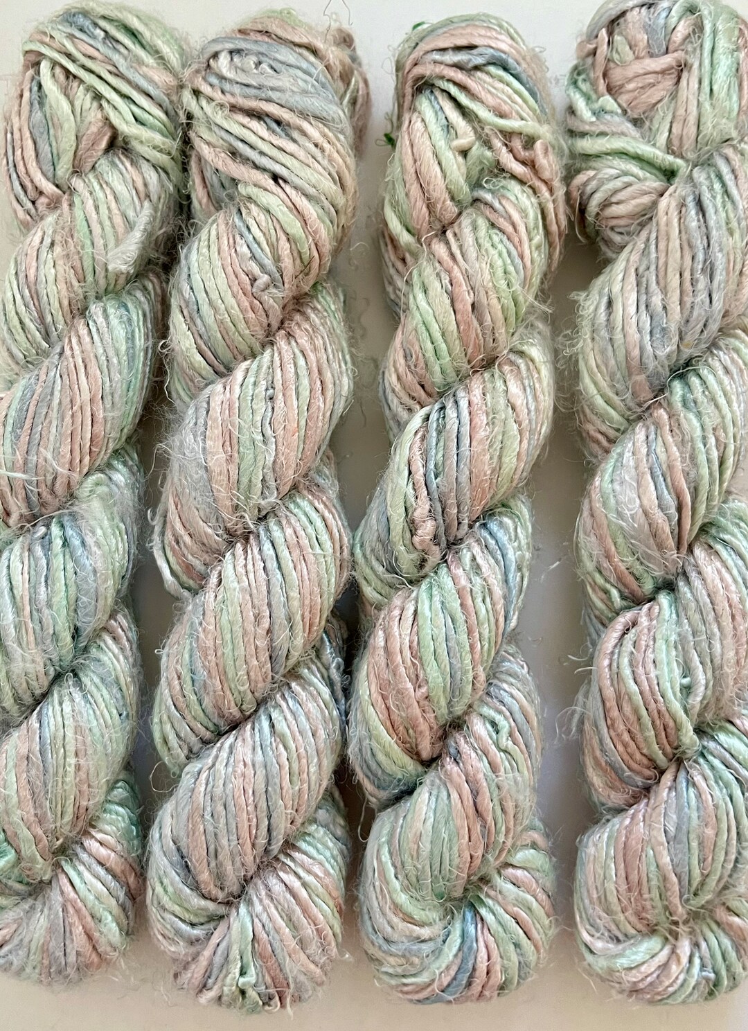 Banana Yarn, Pastel Colours, Vegan Yarn, Handmade, Weaving Yarn, Yarn ...