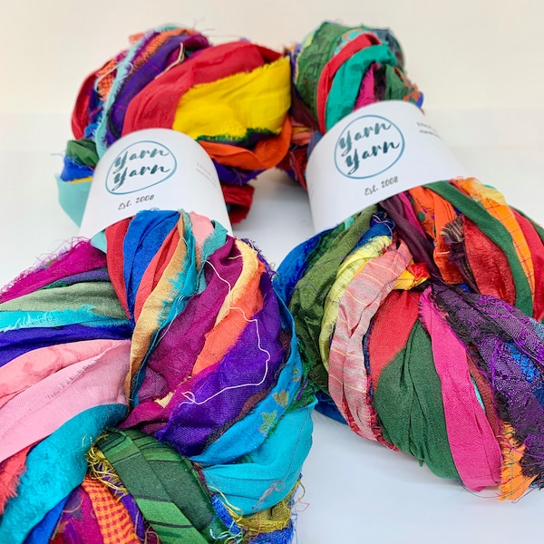 Ribbon Yarn - Etsy