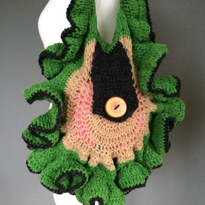 Shoulder Bag. Luxury Scottish Aran and Merino Bag. Innovative Knitwear ...