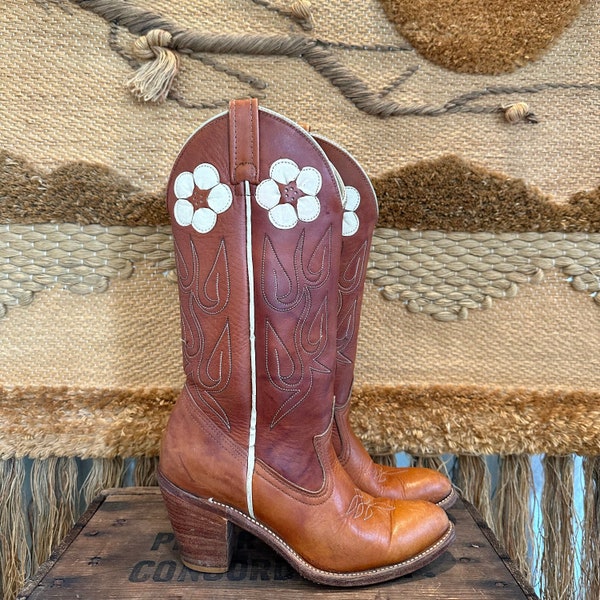 Inlay Boots - Etsy