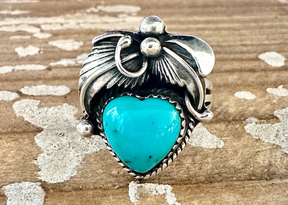 BLUE CORAZON J. Piaso Jr Sterling Silver, Turquoise F… - Gem