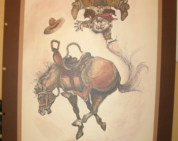 Gary Patterson Cowboy Prints Set of 6 Vintage Prints - Etsy