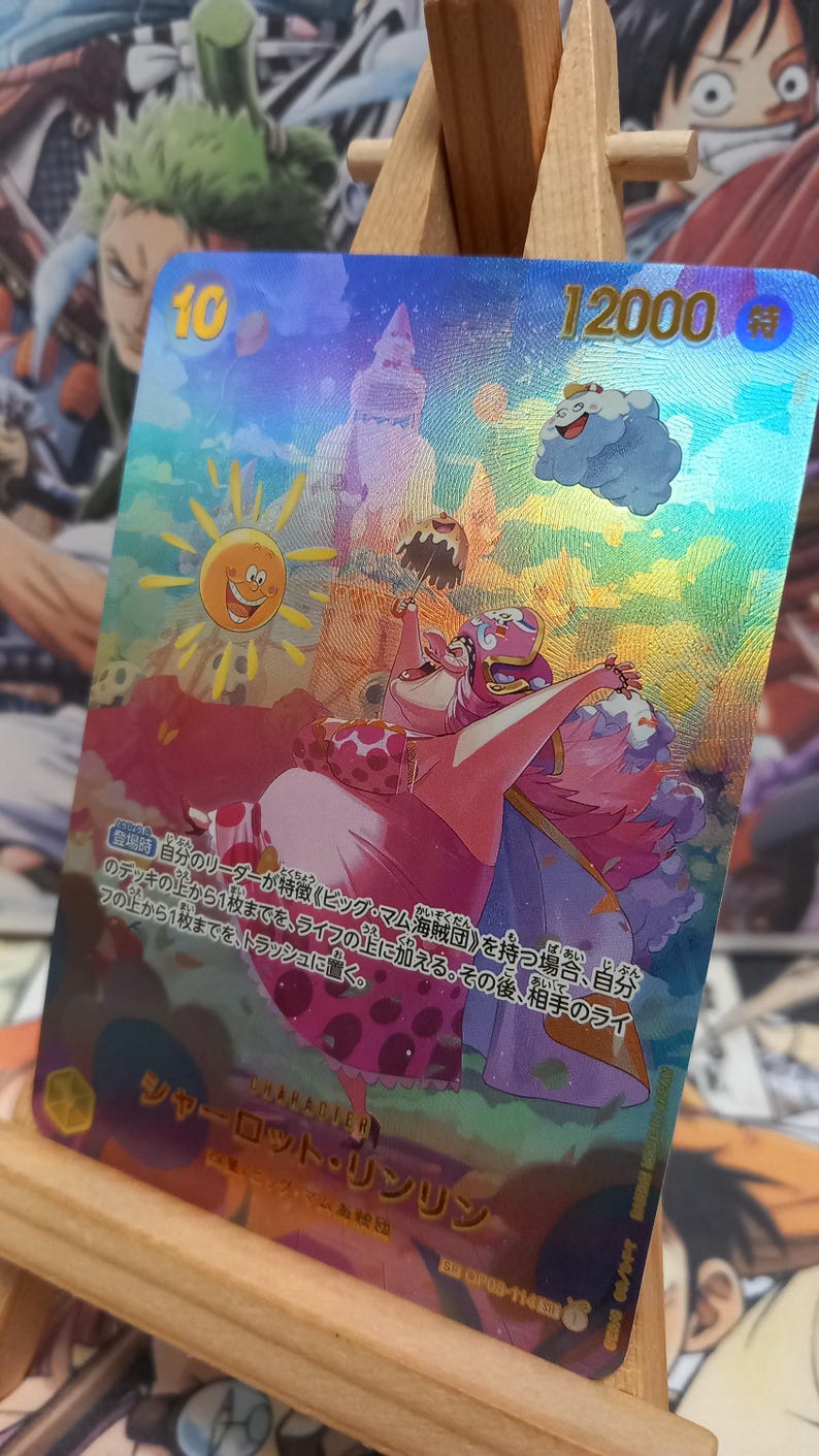 One Piece Holo Proxy Card - Charlotte Linlin OP03-114 Special Character ...