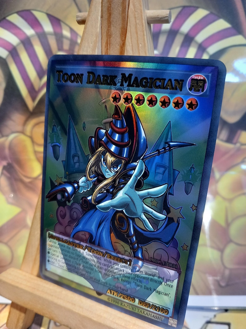 Toon Dark Magician Card - Etsy