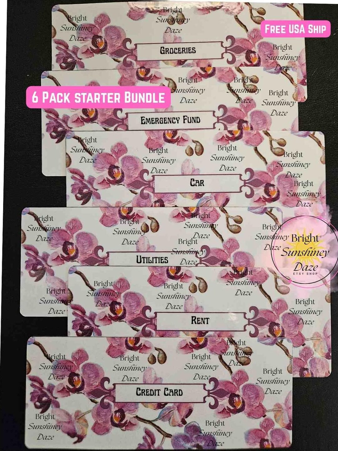 Cash Envelopes Starter Pack or Blanks Inserts. for Cash Stuffing and ...