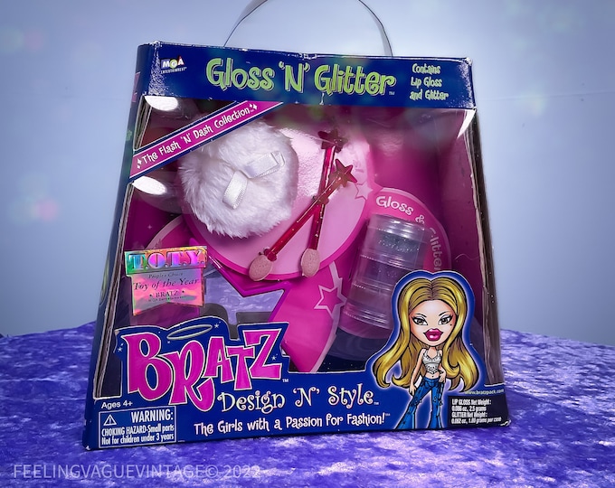 Bratz Y2K Glitter Gloss Makeup Kit- Design N’ Style - New in Box - Etsy