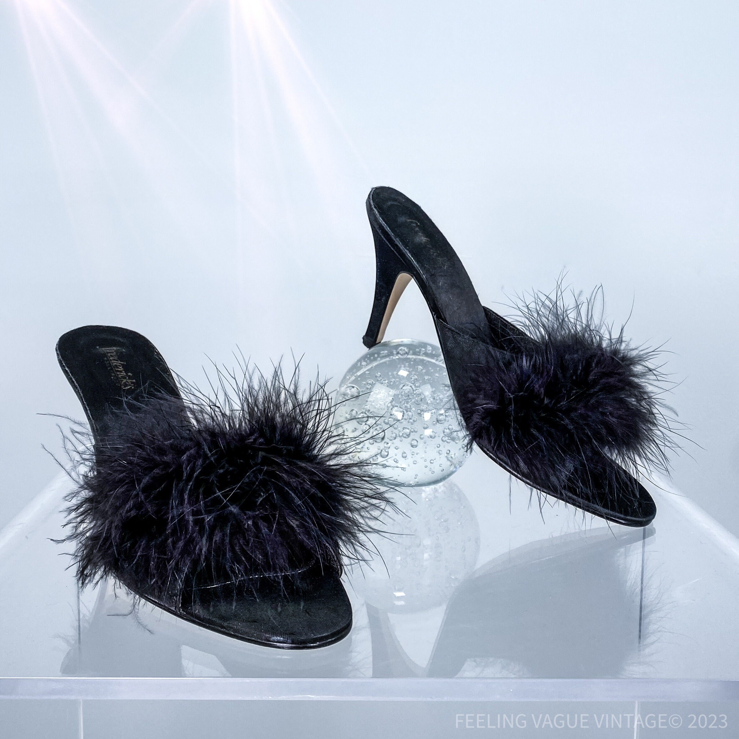 Tuk Peacock Feather Heels