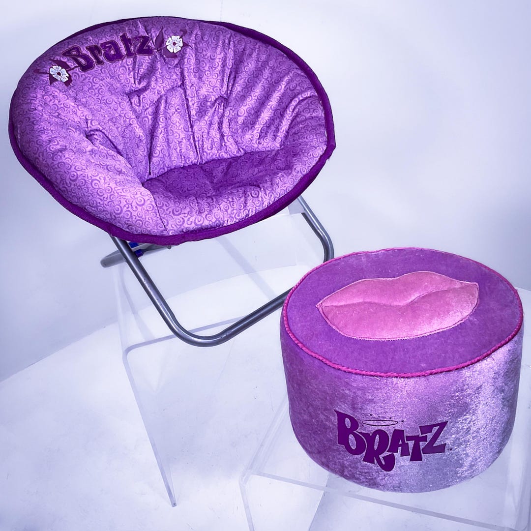 Y2K Bratz Furniture Chair and Ottoman Set Just Chillin WBU - Etsy