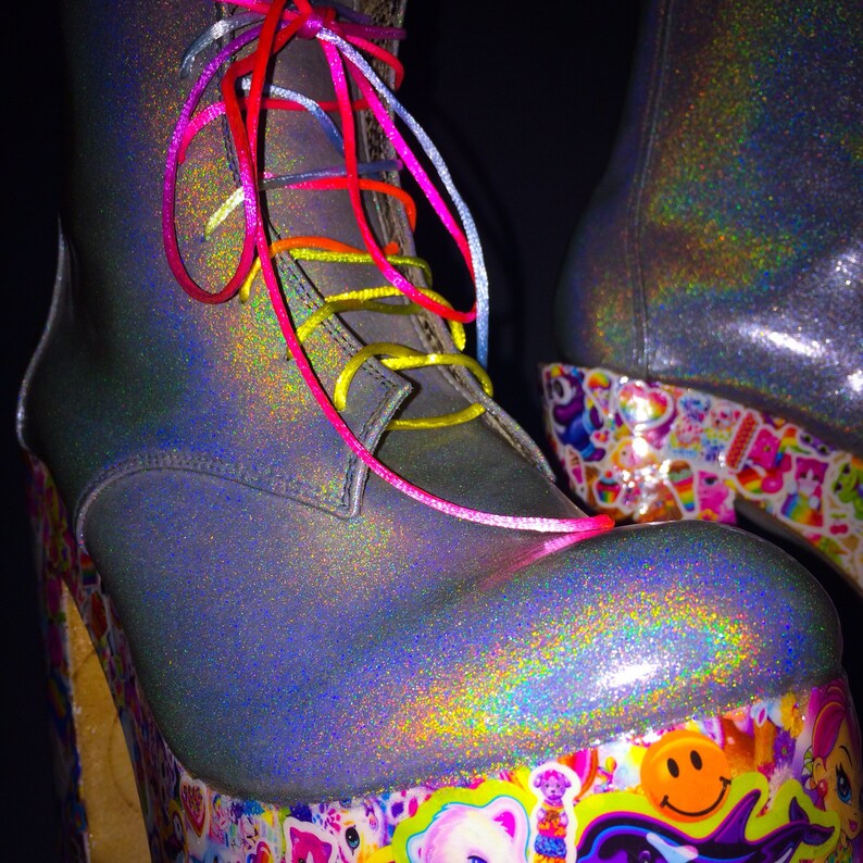CUSTOM // 90's Iconic Lisa Frank Kawaii Holographic | Etsy