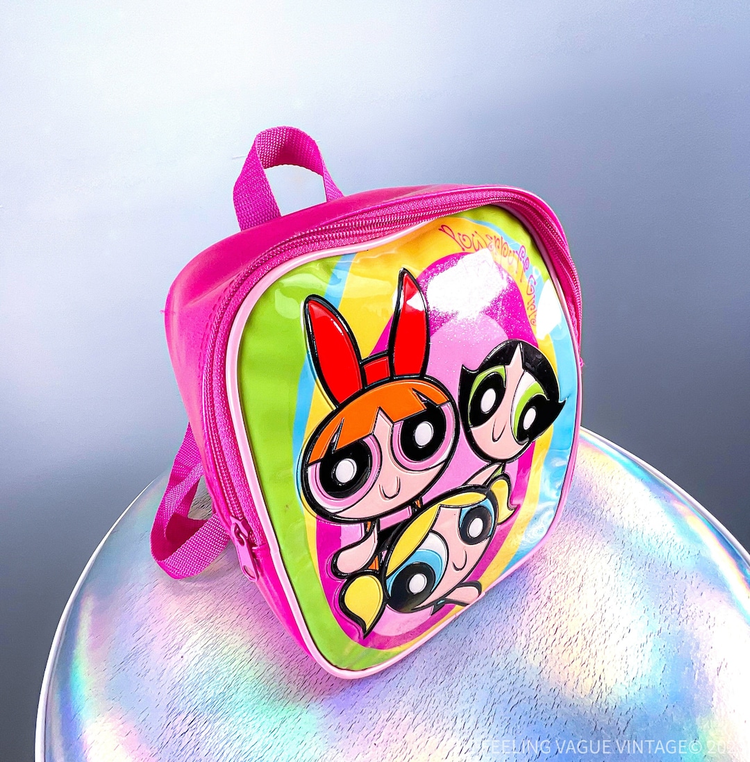 Y2K Powerpuff Girls Glitter Backpack - Etsy