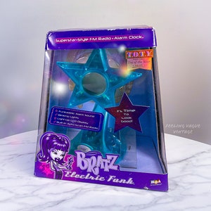 Y2K Bratz Star Digital Alarm Clock Radio - Etsy