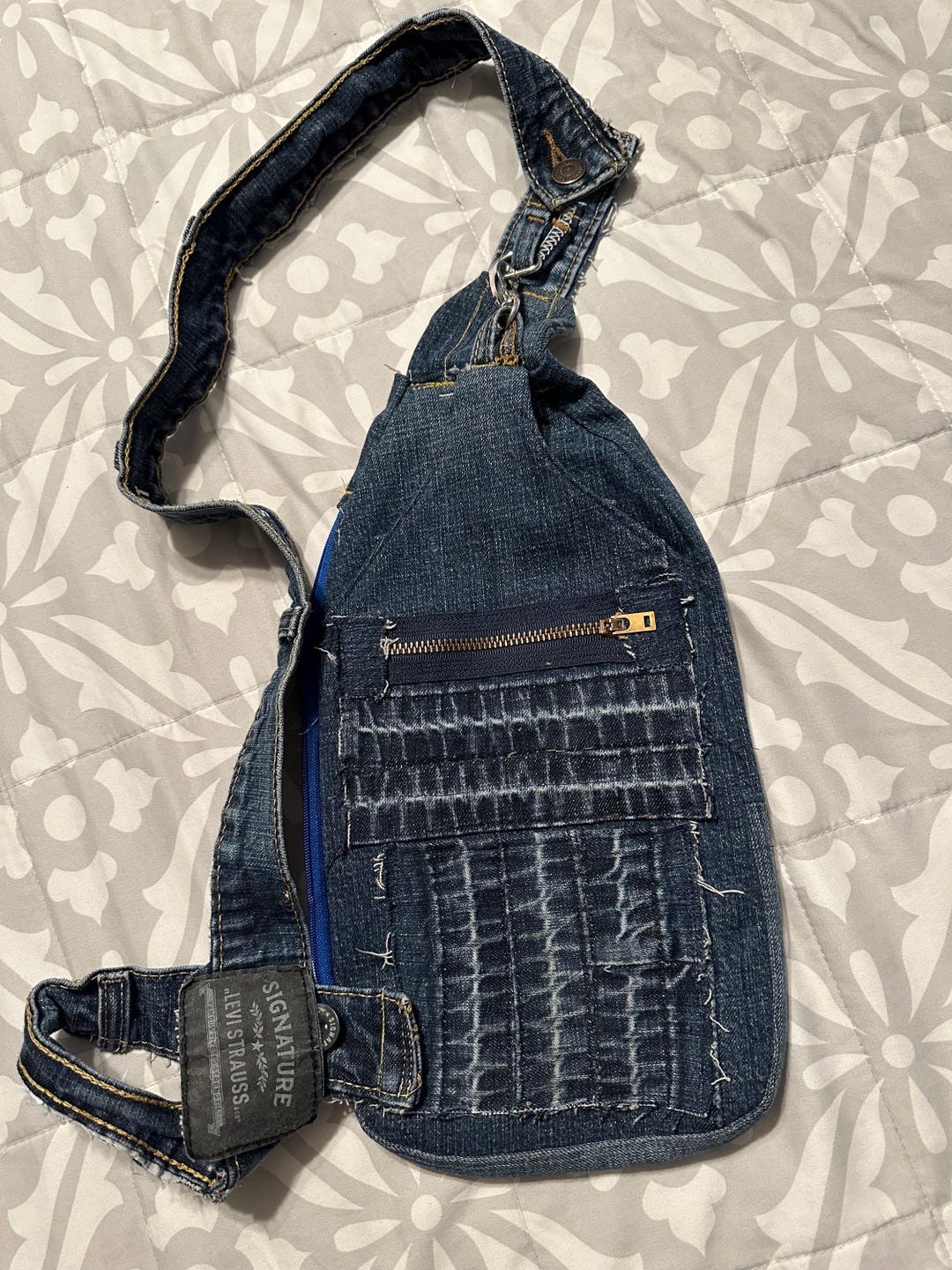 Brand New Hand Made Crossbody Purse Made With Levi’s Jeans! - Etsy